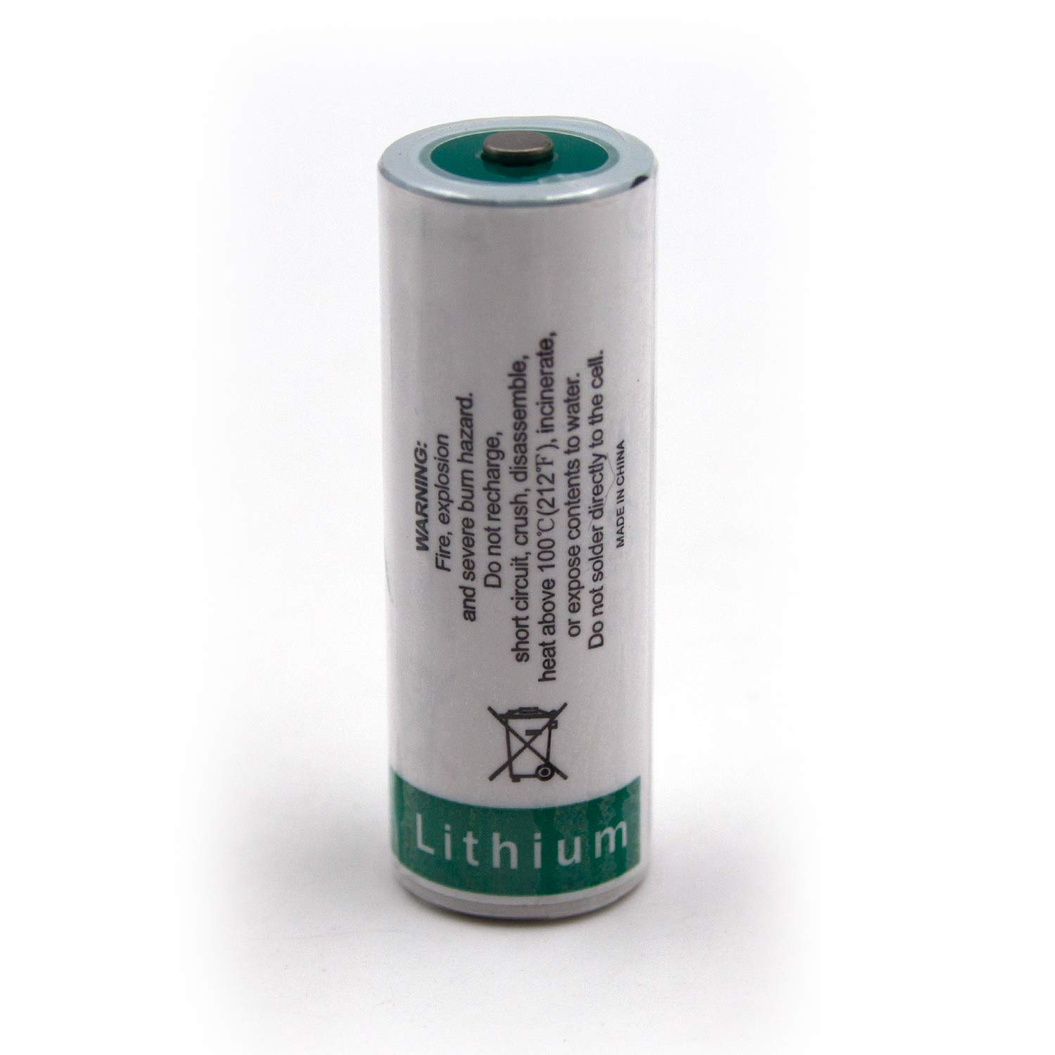 (5-Pack) 3.6V 3600mAh LS17500 Battery, Replacement for SAFT LS17500, Emergency Backup, Data Collection, AMR Add-ons, Smoke Alarms, Carbon Monoxide Detectors, Intrusion Sensors, Fleet Monitoring