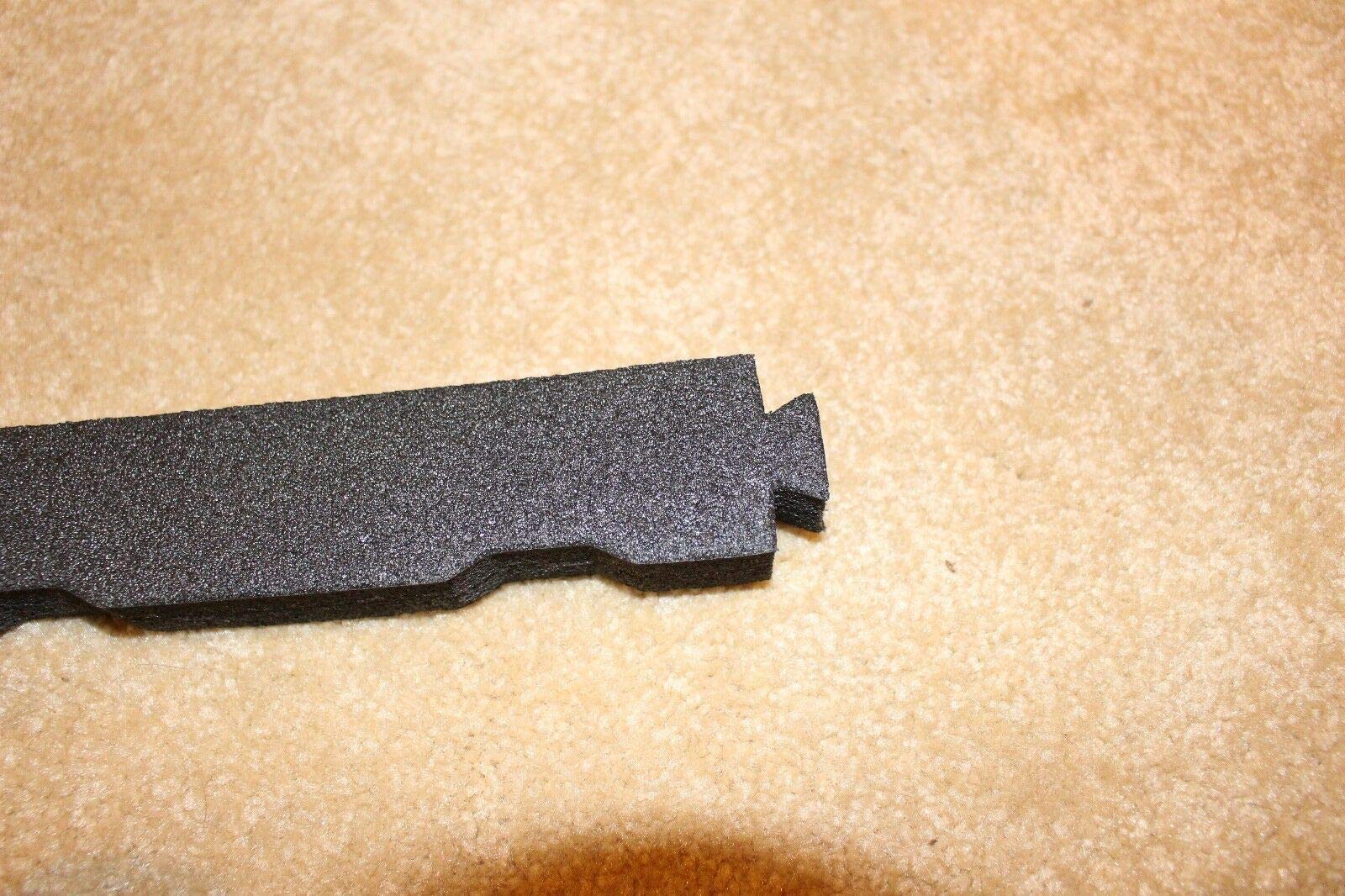 (50 pcs) R Panel foam outside closure strips 3' long