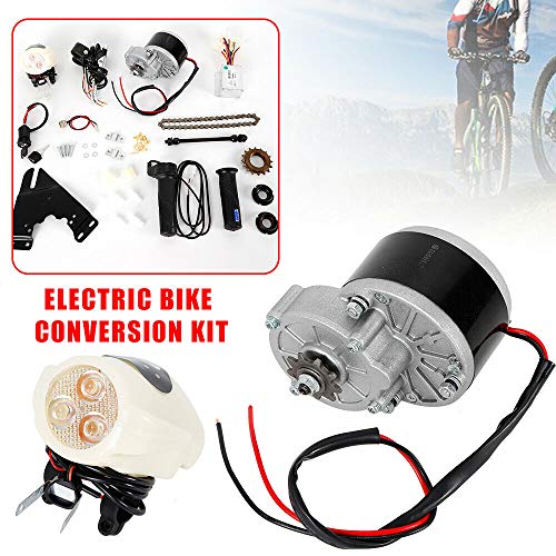 DYRABREST Electric Bike Conversion Kit for 22-29" Common Bike, 250W Motor Controller Electric Bicycle DIY Conversion Kit (36V 250W)