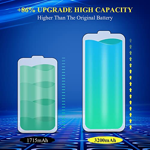 [3200mAh] Battery for iPhone 6S (2023 New Version), Conqto New Upgraded Higher Capacity 0 Cycle Battery Replacement for iPhone 6S Model A1633, A1688, A1700 with Complete Professional Repair Tool Kits
