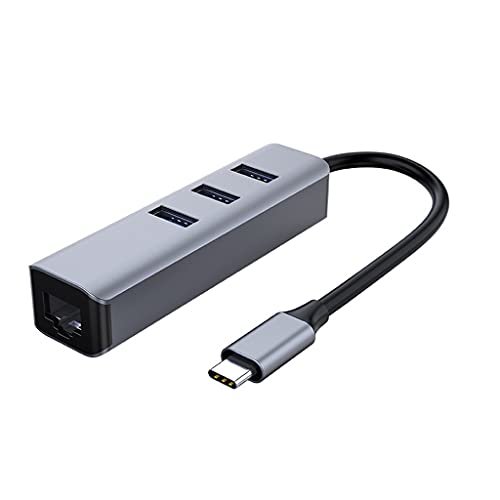 GPPZM Notebook Accessories Type C Network Cable to Interface Desktop Computer All-in-one Universal Network Port Converter (Color : Type-c Interface)