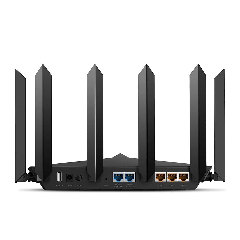 TP-Link AX6600 WiFi 6 Router (Archer AX90) - High-Speed Tri-Band Gigabit Gaming Router for Large Homes