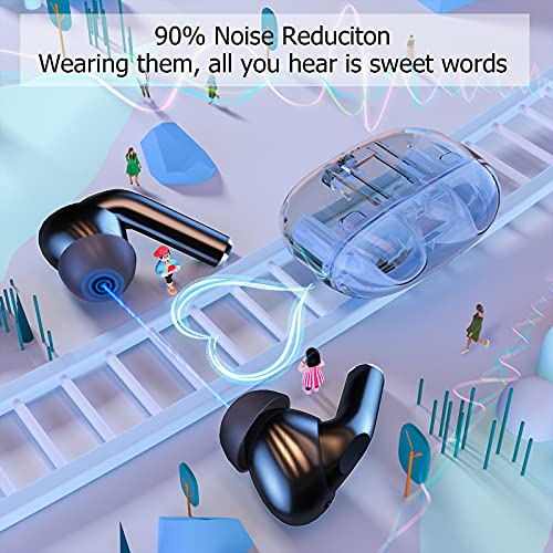 Bscame ANC Bluetooth Headphones in Ear Wireless Earbuds Wireless Earphones Sport Noise Cancelling Bluetooth 5.2 Touch Buttons Waterproof for Sports Fitness
