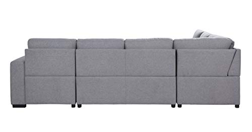 Acme Furniture Nardo Sectional, Gray