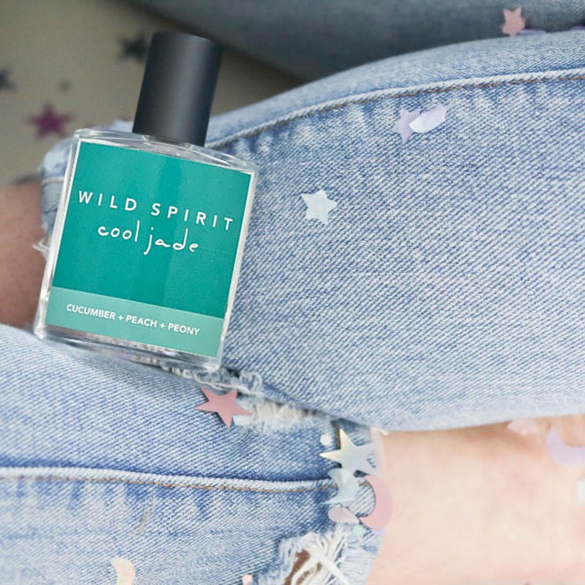 Wild Spirit Cool Jade Eau De Parfum Spray | Fresh Green Cruelty-Free Perfume for Women, 1 fl oz/30mL