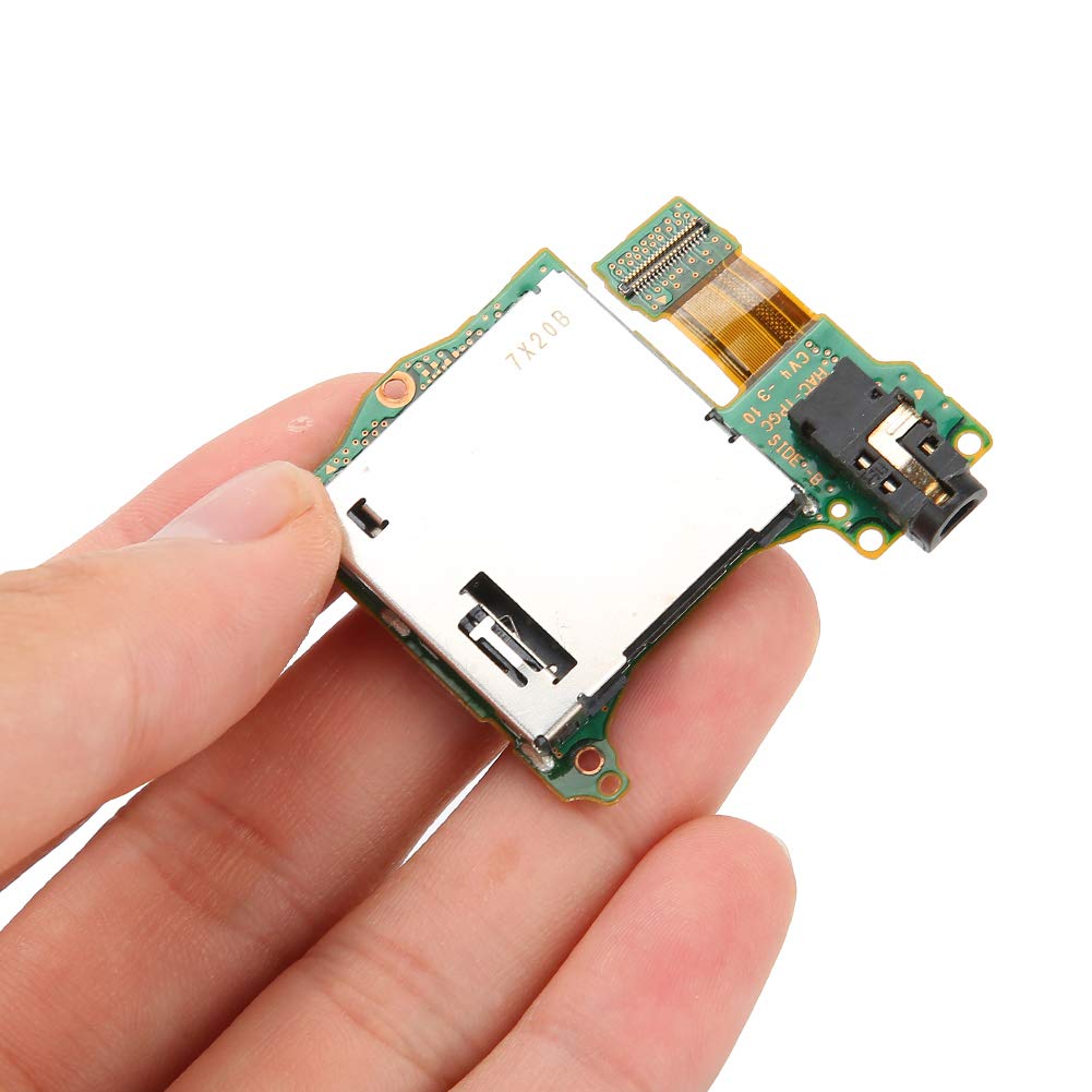 Professional Game host card slot for switch, Game Cartridge Card Slot Host Reader Tray Earphone Hole Port Fit for Switch Console Card Slot Replacement