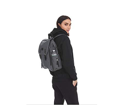 GOODGEAR Baby Diaper Backpack, Large Travel Bag for Mom or Dad with Stroller Straps and Changing Pad - Waterproof Large Capacity Overnight Back Pack with Big Pockets and Compartments, Grey