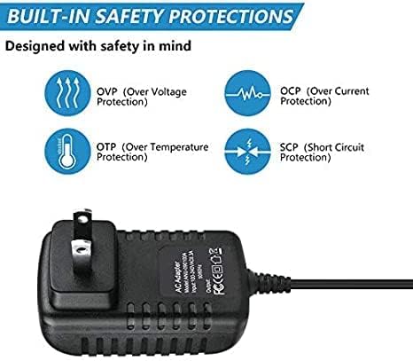 (7ft) AC Adapter Charger Compatible Replacement for Shark IX140, 1X140 (NOT fit Other Models) Rocket Pro Stick Vacuum Vac Cleaner Wall DC Power Supply Cord Cable Adaptor Mains Wire