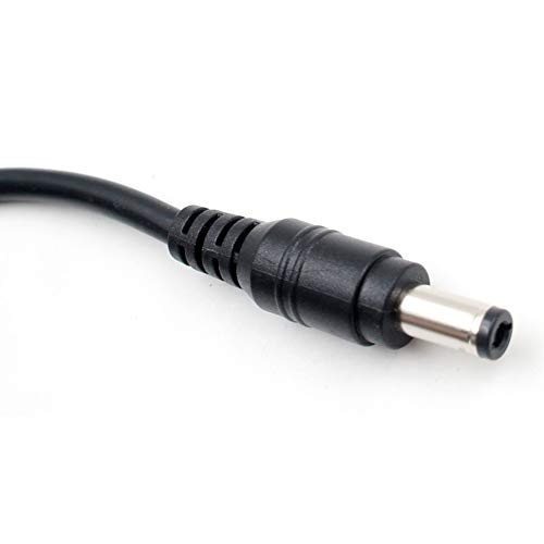 (2-Pack) JacobsParts 12V USB Type-A QC 2.0/3.0 Trigger Power Cable DC 5.5 x 2.5mm Barrel Connector
