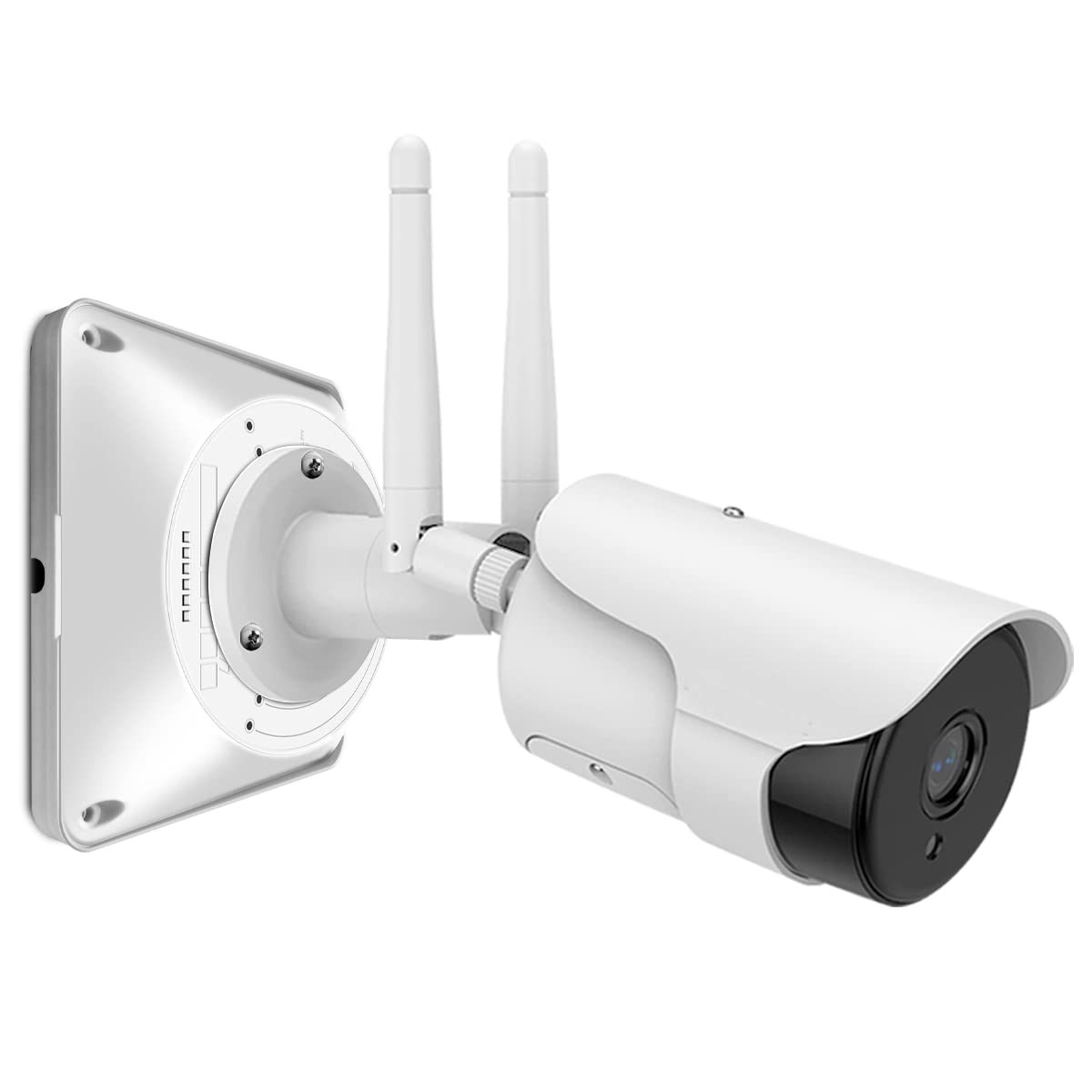 (Universal Camera Junction Box) Security Camera Box, Wall Ceiling Mount Bracket Hide Cable, Outdoor Cable Box Enclosure, Plastic Base Boxes, CCTV Dome Bullet Camera Cover, Bit Waterproof (4 Pack)