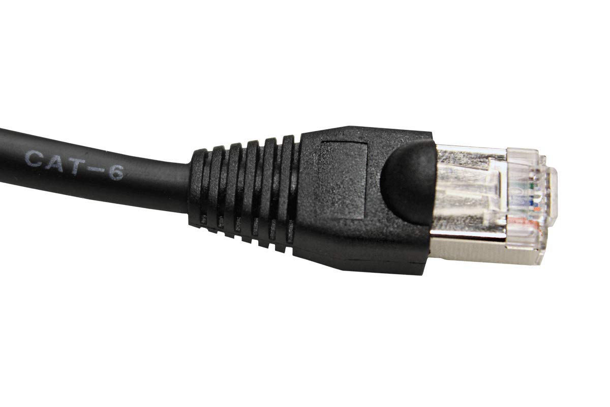Lorex Outdoor CAT6 Ethernet Cable, for Use with 4K Wired Security Cameras, Weatherproof and Direct Burial Underground, 10GB/Second, 100 Feet (30m)