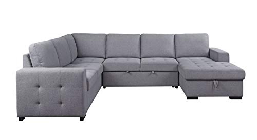 Acme Furniture Nardo Sectional, Gray