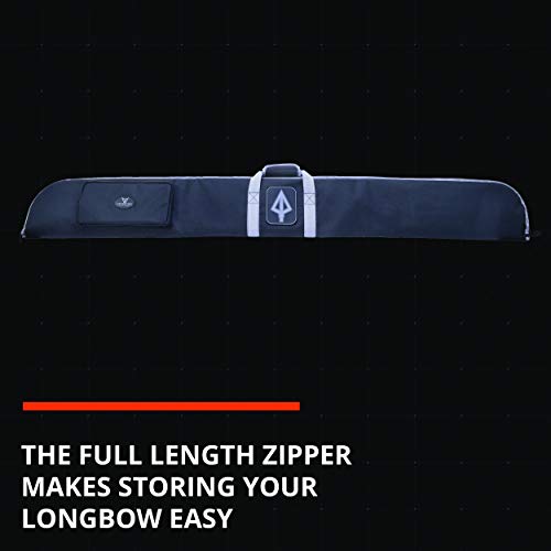 .30-06 Outdoors Combat Recurve Longbow Case with Accessory Pouch, 68 Inch, Black, One Size (CBR68-1)