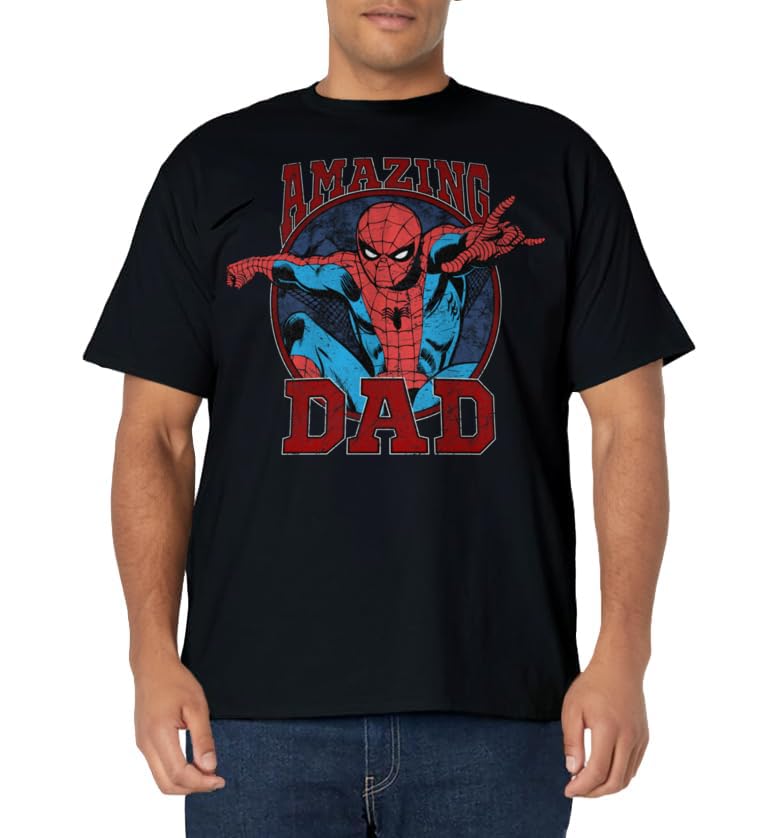 Marvel Spider-Man Father's Day Amazing Dad T-Shirt
