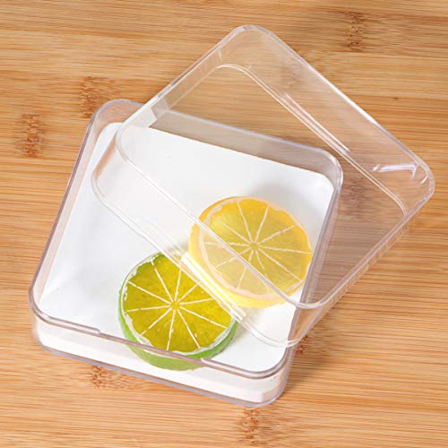 POPETPOP Display Case- Transparent Display Box with EVA Foam Board, Storage Box for Specimen Display & Collectibles