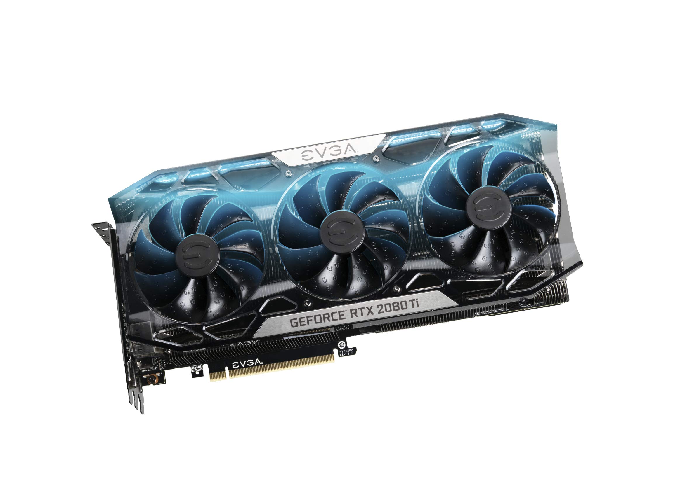 EVGA 11G-P4-2487-KR GeForce RTX 2080 Ti Ftw3 Ultra, Overclocked, 2.75 Slot Extreme Cool Triple + iCX2, 65C Gaming, RGB, Metal Backplate, 11GB GDDR6