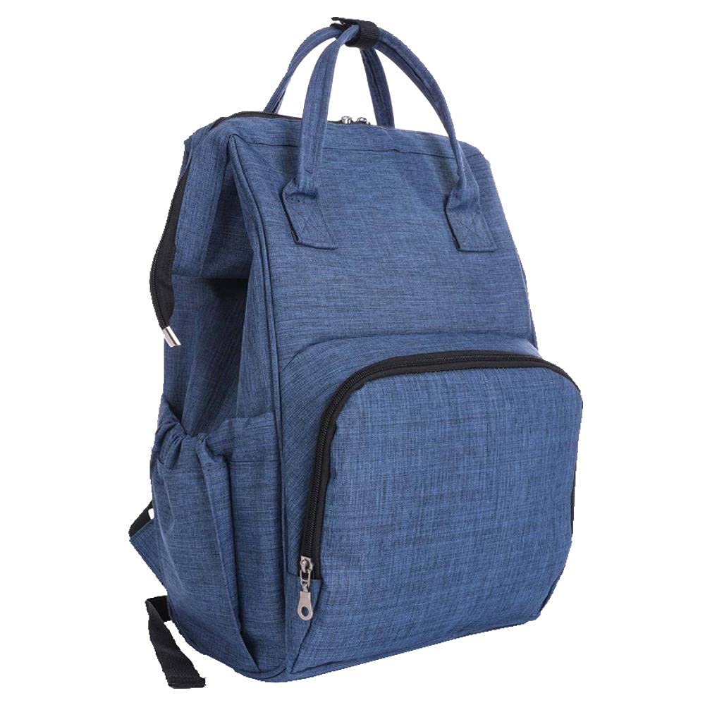 Diaper Bag Backpack, Japhet Multi-Function Waterproof Baby Bag for Boys Girls, Multifunctional Travel Diaper Backpack for Moms Dads, Large Capacity, Durable, Blue