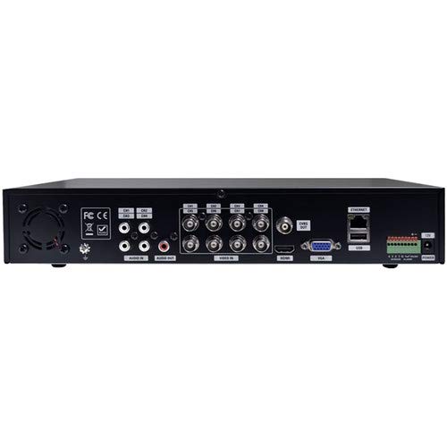 speco D8VX2TB 8 Channel Higher MPTVI DVR, 2TB
