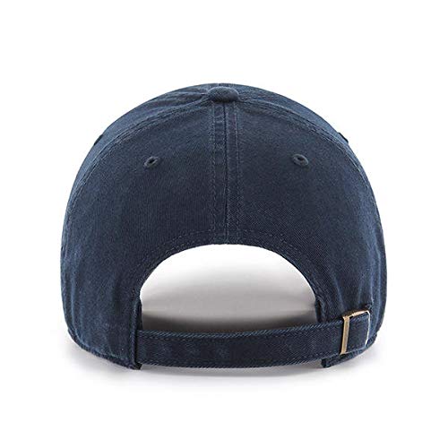 '47 Brand Boston Red Sox Clean Up Adjustable Hat - Navy/Baby Pink - MLB Baseball Cap