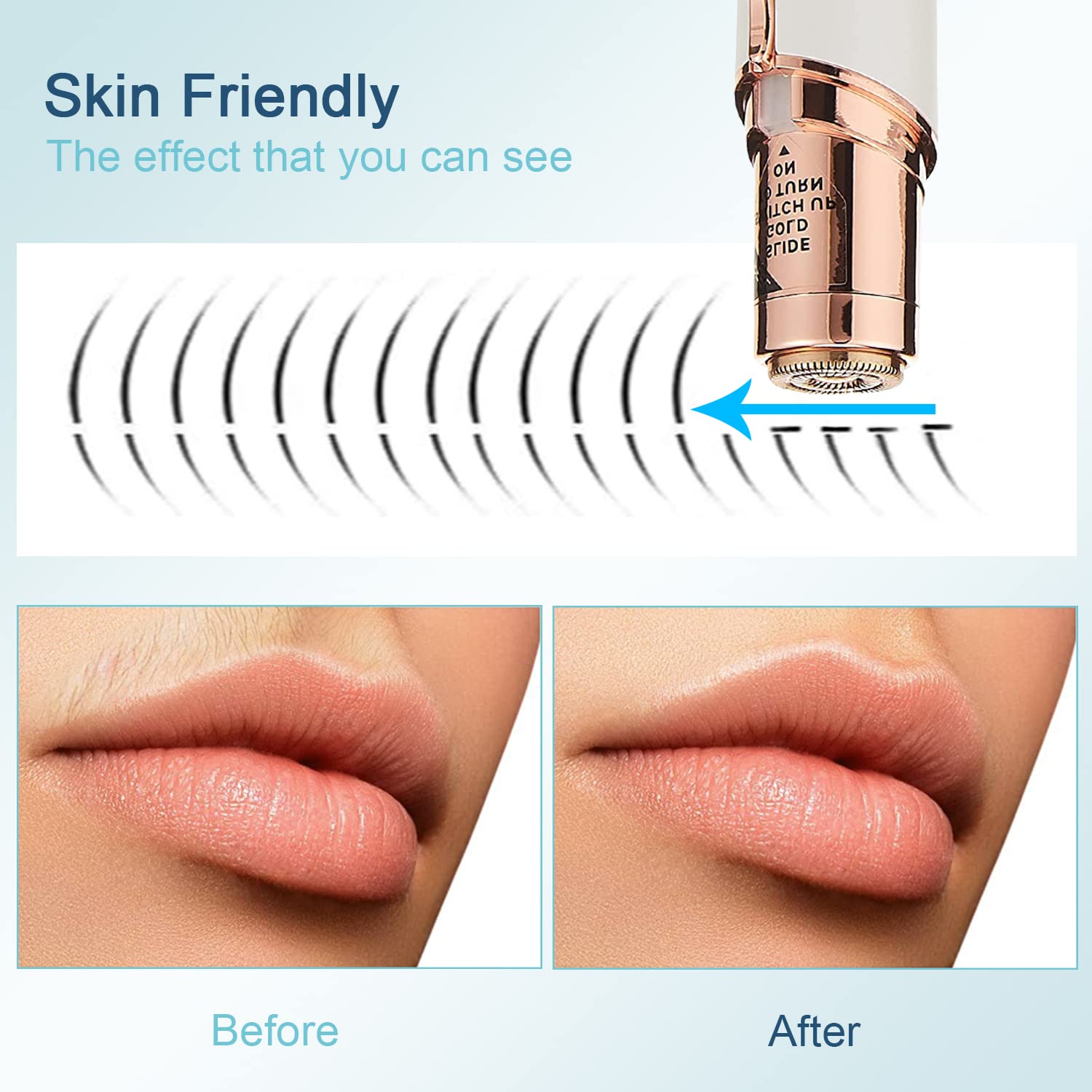 Replacment Heads Generation 2 Double Halo Compatible with Finishing Touch Flawless Gen 2 Facial Hair Removal for Women, 4-pc Pack