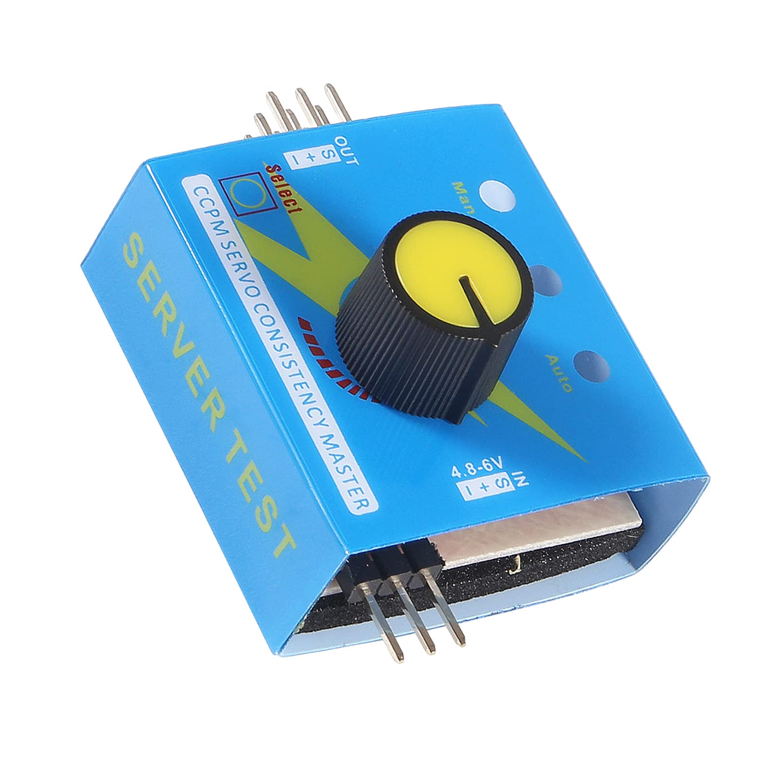 D-FLIFE 6pcs 3CH Digital Multi Servo Tester ECS RC Consistency CCMP Master Speed Controler Checker Adjustment Steering Gear Tester