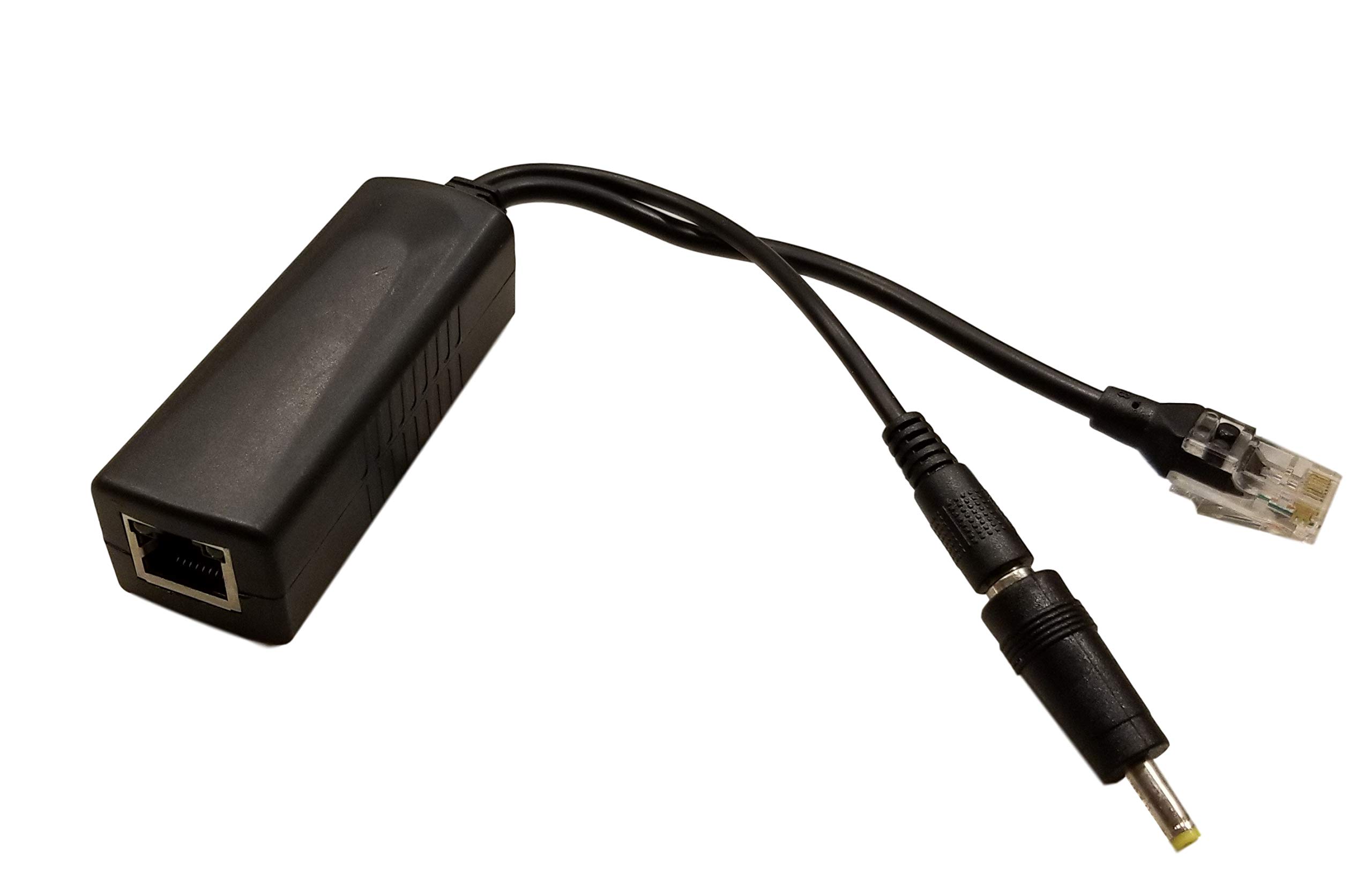 Mount Genie PoE Power Over Ethernet Splitter Adapter 15W Output for Voice Assistants (1-Pack)