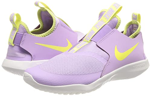 Nike Kids' Preschool Flex Runner Running Shoes (3, Lilac/Lemon Twist, Numeric_3)