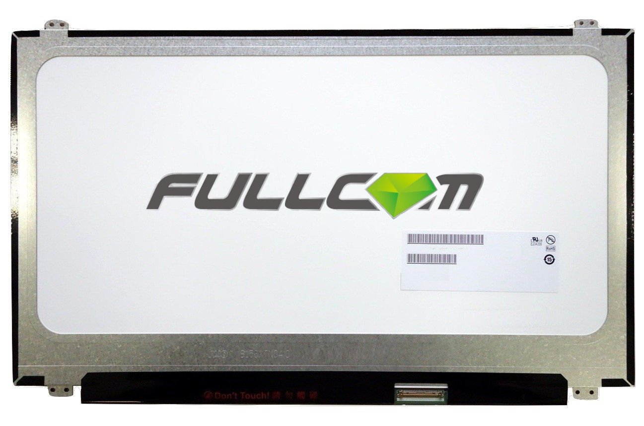 FULLCOM New LCD Replacement Screen 15.6 Inch Compatible with VIVOBOOK F510UA 1920x1080 (with Tabs) 30 Pin Matte for Laptop/Display/Screen/LCD Application