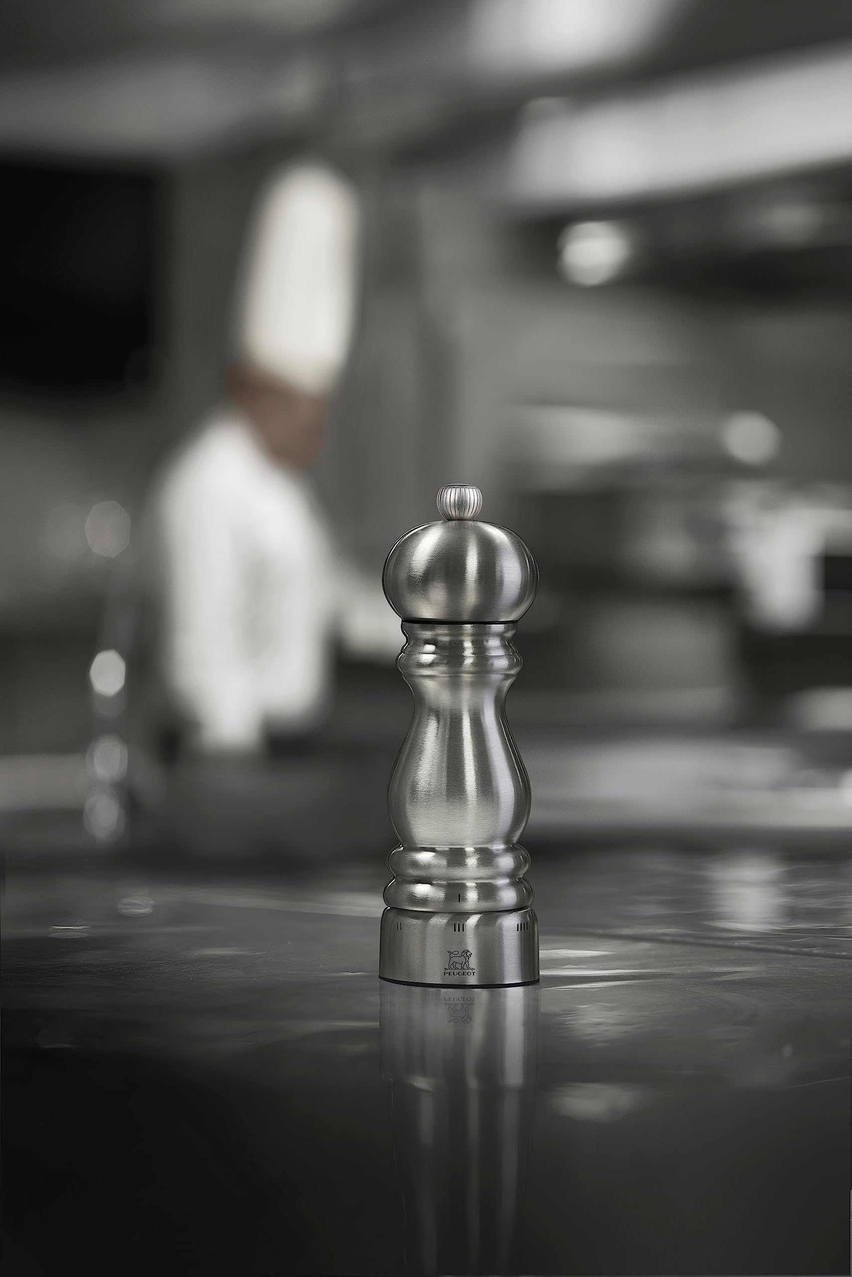 "Peugeot Paris Chef u'Select Stainless Steel 18cm - 7"" Pepper Mill" (32470)