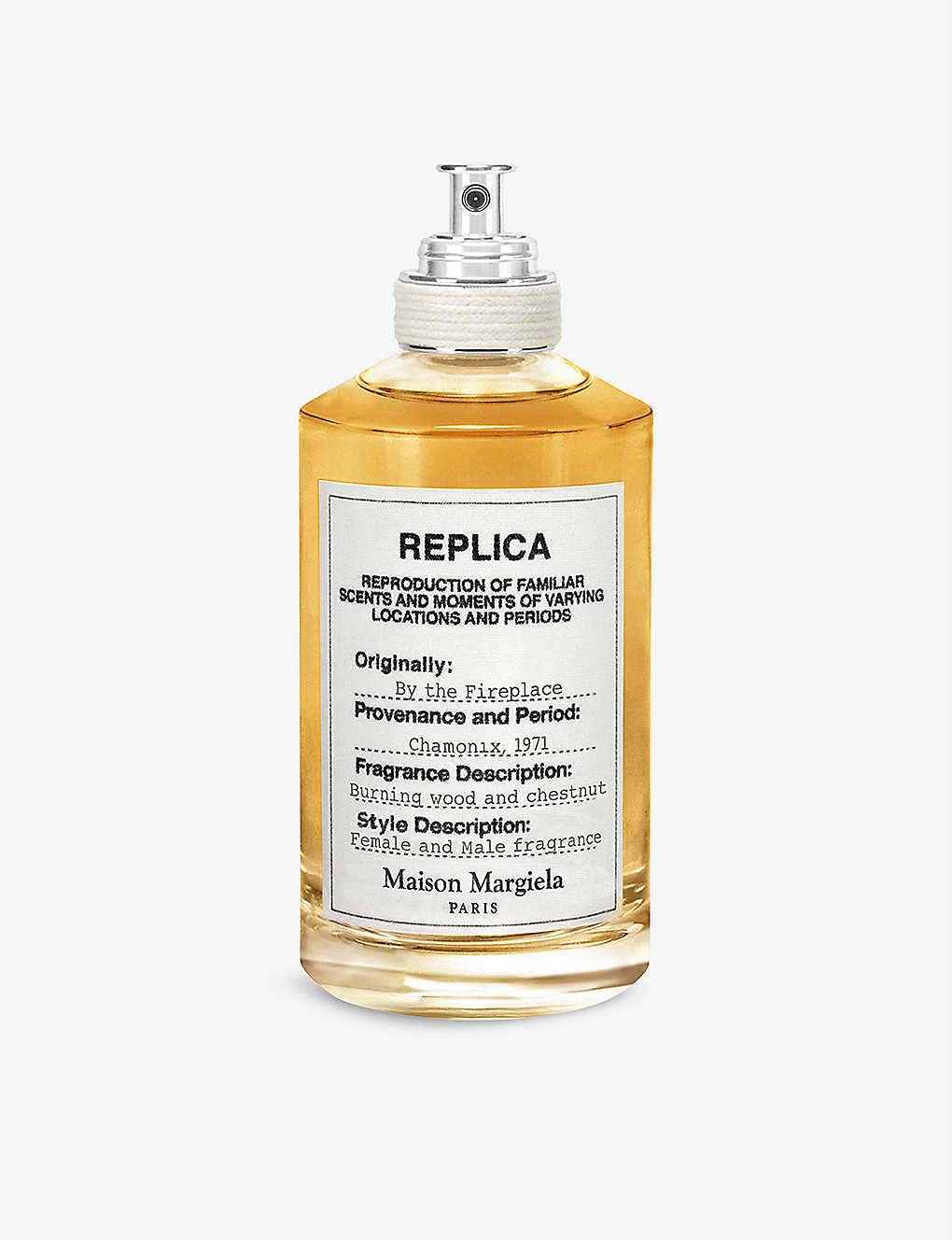 'Replica by the Fireplace' for Maison Margiela | Eau De Toilette Spray - 3.4 Oz, Pack of 1