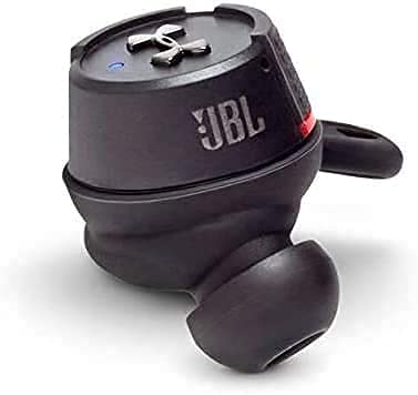 JBL UA True Wireless Flash Sport in-Ear Headphones On-The-Go Bundle with Deluxe CCI Premium Case (Black) (Renewed)