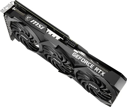 MSI GeForce RTX 3060 Ti Ventus 3X 8G OC LHR Gaming Graphics Card - 8GB GDDR6, 1695MHz, PCI Express Gen 4, 256-bit, 3X DP v 1.4a, HDMI 2.1 (Supports 4K)