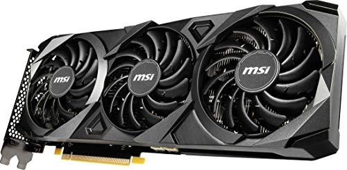 MSI GeForce RTX 3060 Ti Ventus 3X 8G OC LHR Gaming Graphics Card - 8GB GDDR6, 1695MHz, PCI Express Gen 4, 256-bit, 3X DP v 1.4a, HDMI 2.1 (Supports 4K)