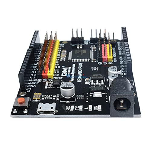 for Leonardo R3 Plus Board CH340 CH340G ATmega32U4 ATmega32U4-AU Microcontroller Board Module for Arduino Compatible with Cable