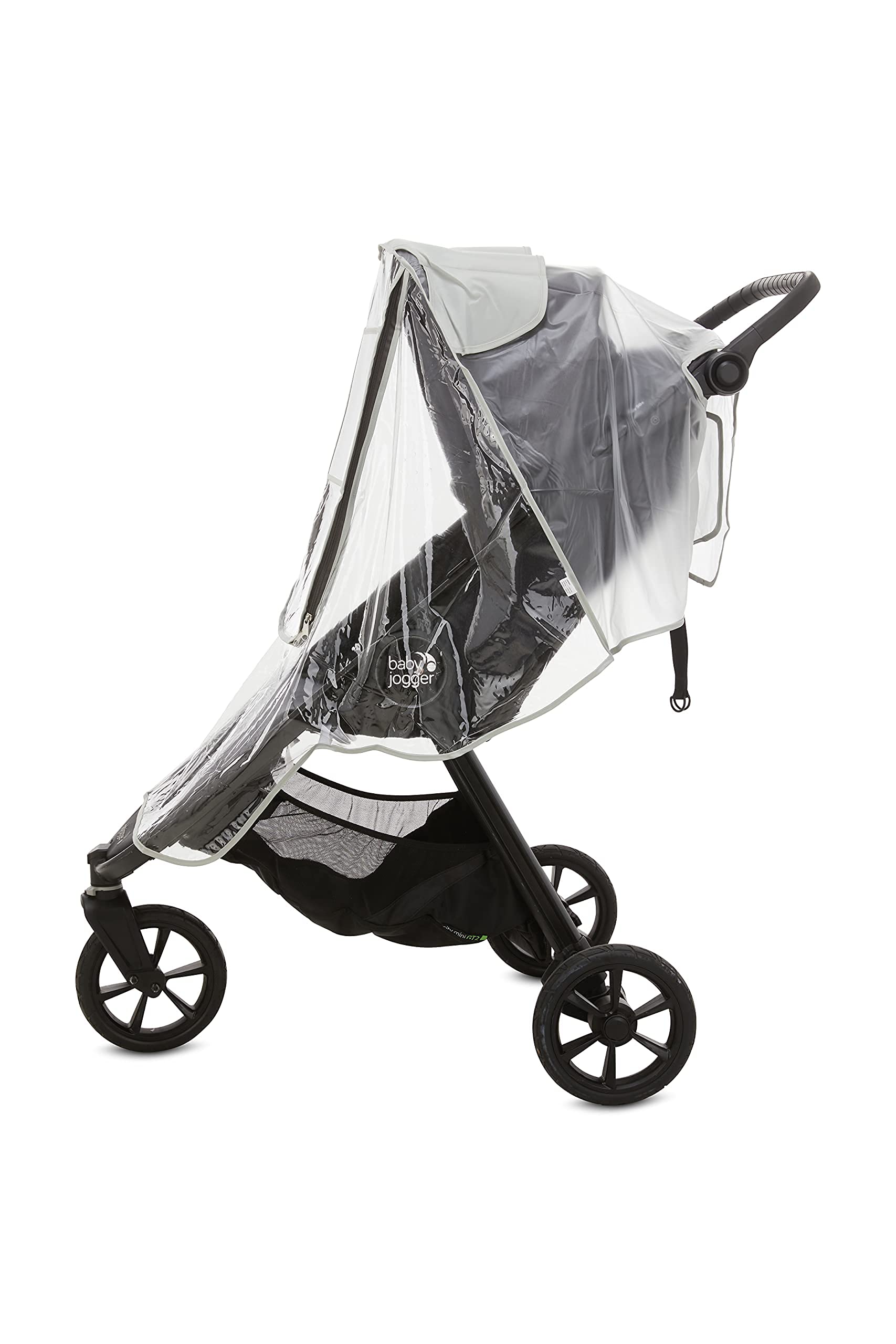First Essentials Stroller Rain Cover Universal, Baby Travel Weather Shield, Windproof Waterproof, Protect from Dust Snow (Clear)