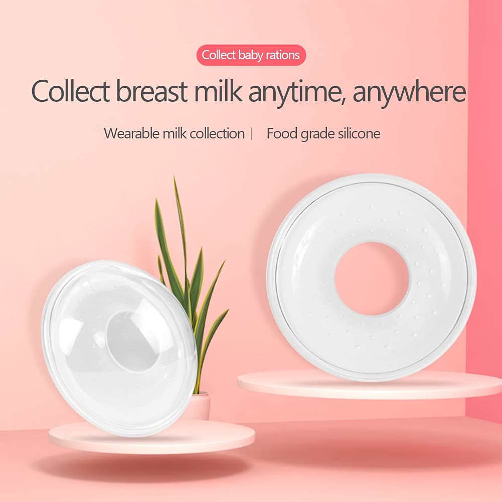1pc Silicone Collection Cover Baby Feeding Breast Milk Shells Soft Postpartum Nipple Suction Container Breast Milk Collector Nursing Cups