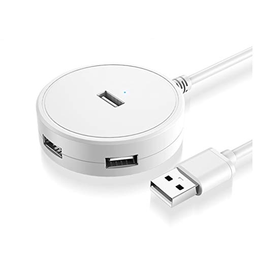 WJCCY USB 2.0 Extender Adapter Branch Computer U Disk Extension Cable Set Extender (Color : White)