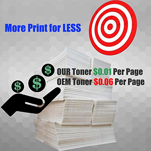 (6-Pack,Black) Compatible 111S 111L MLT-D111L MLT-D111S Toner Cartridge MLTD111S Used for Samsung Xpress Xpress SL-M2020 M2020W M2022 M2022W M2026 M2070FW M2070 Printer, by 4Benefit