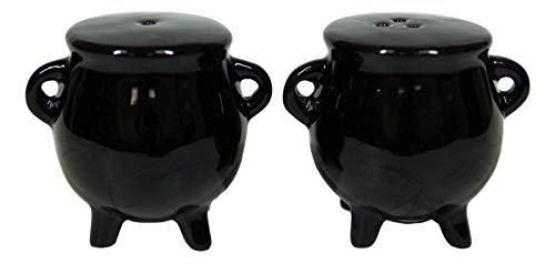 "Home Décor Accents" Halloween Witching Hour Witch Magic Cauldrons Salt N Pepper Shakers - Home Accents 33-kl1-9016