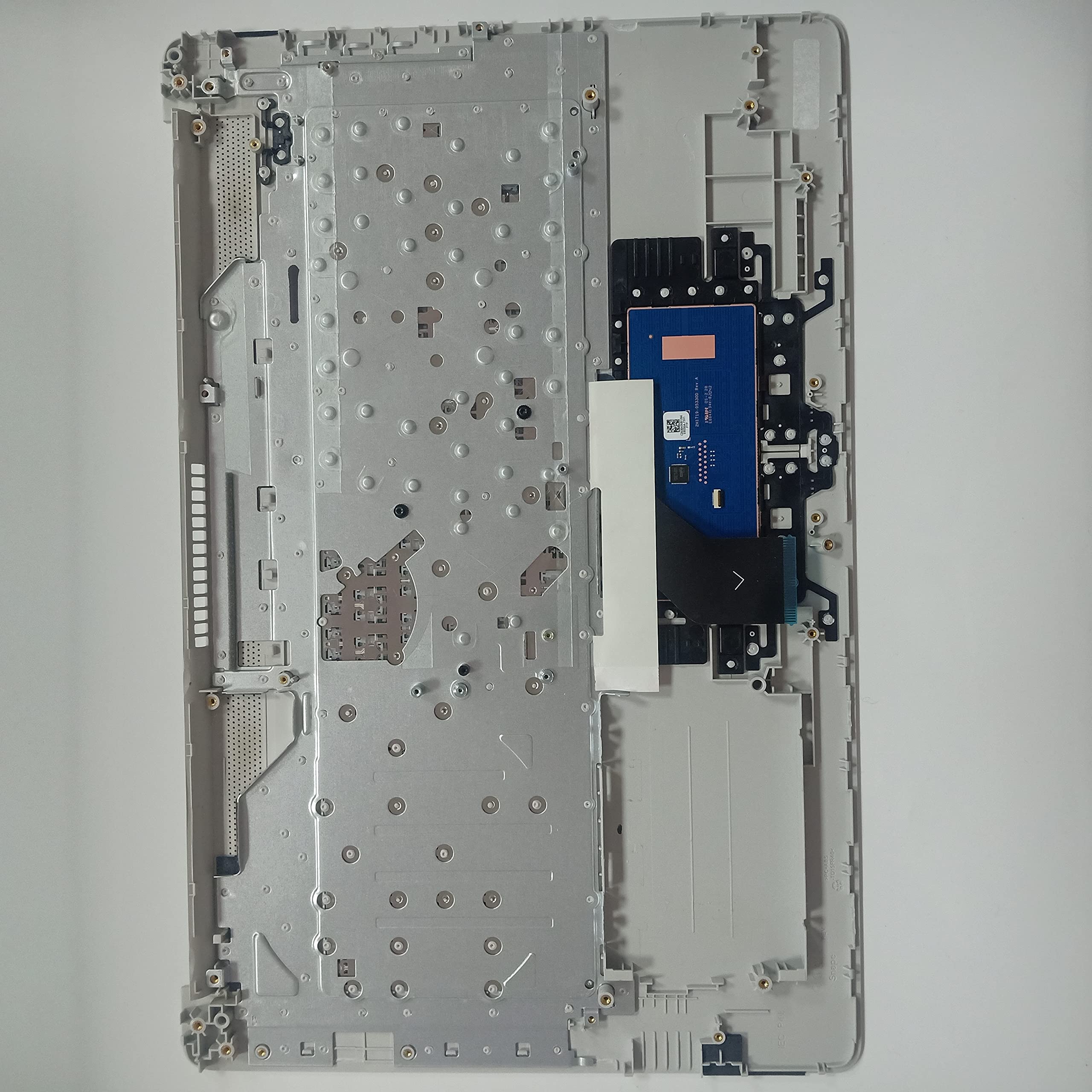 F-HONG ELECTRONIC Replacement for HP 17t-by 17z-ca 17-by 17-ca Laptop Upper Case Palmrest Keyboard Touchpad Assembly Part with ODD L92785-001 Top Cover Sliver 2020 Year, Silver, 17.3 inch