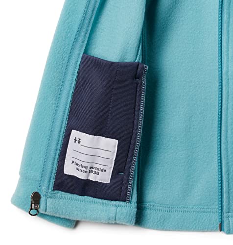 Columbia unisex-baby Benton Springs Fleece Jacket, Sea Wave, XX-Small