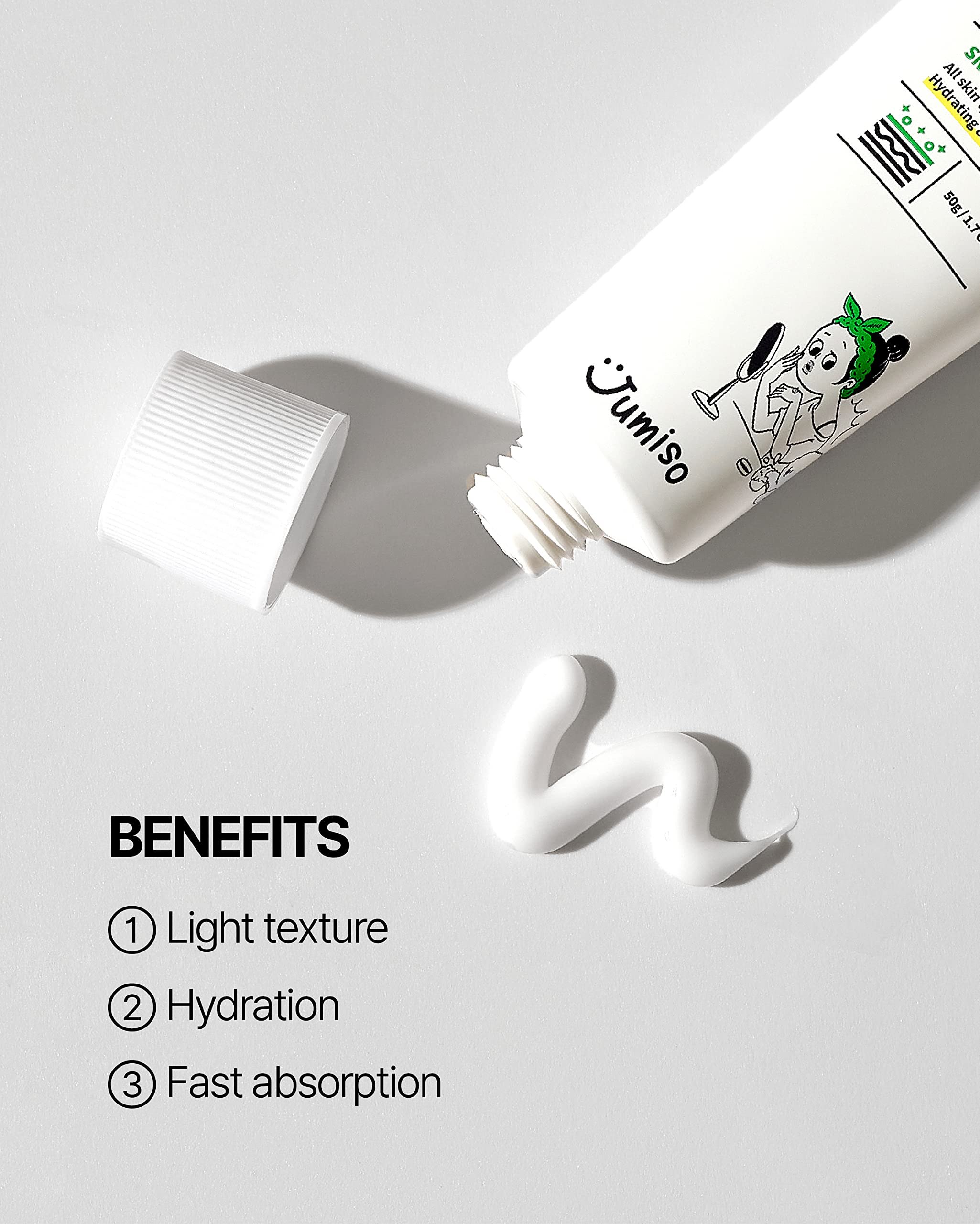[JUMISO] Have A Good Cream Snail & Centella 1.69 oz / 50g | Soothing & Calming Moisturizer Face Cream for Dry, Sensitive Skin | Centella & Snail Secretion Extract
