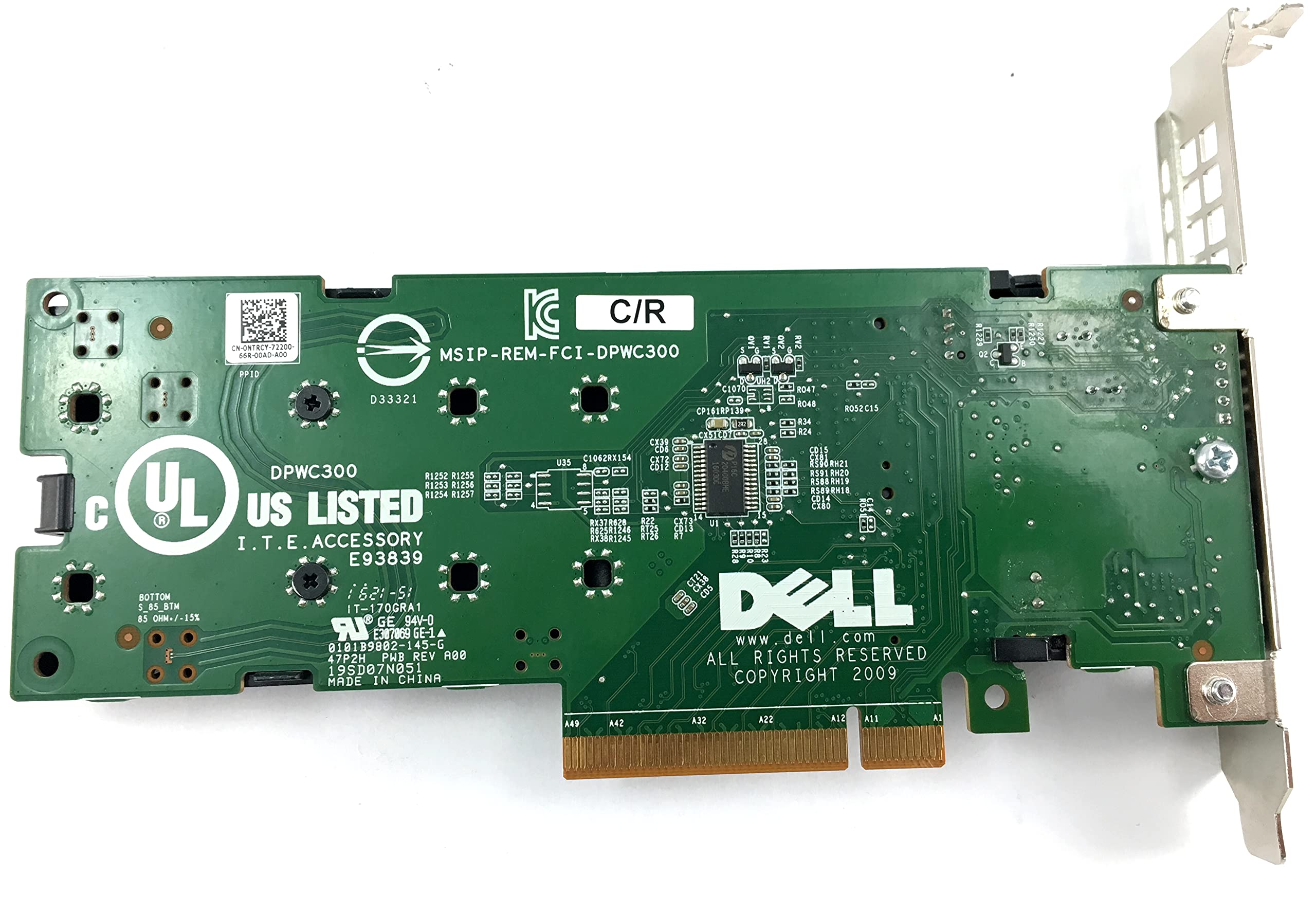 23PX6 Dell SSD M.2 Slot PCIe x4 Solid State Storage Adapter Card Without NVMe SSD (Renewed)