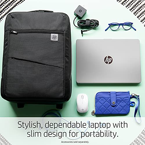 HP Premium Laptop, 14" HD Display, Intel Pentium Quad-Core Processor, 8GB RAM, 128GB SSD, Webcam, HDMI, Bluetooth, Wi-Fi, Windows 10 + One Year Office 365 Wireless Mouse Bundle