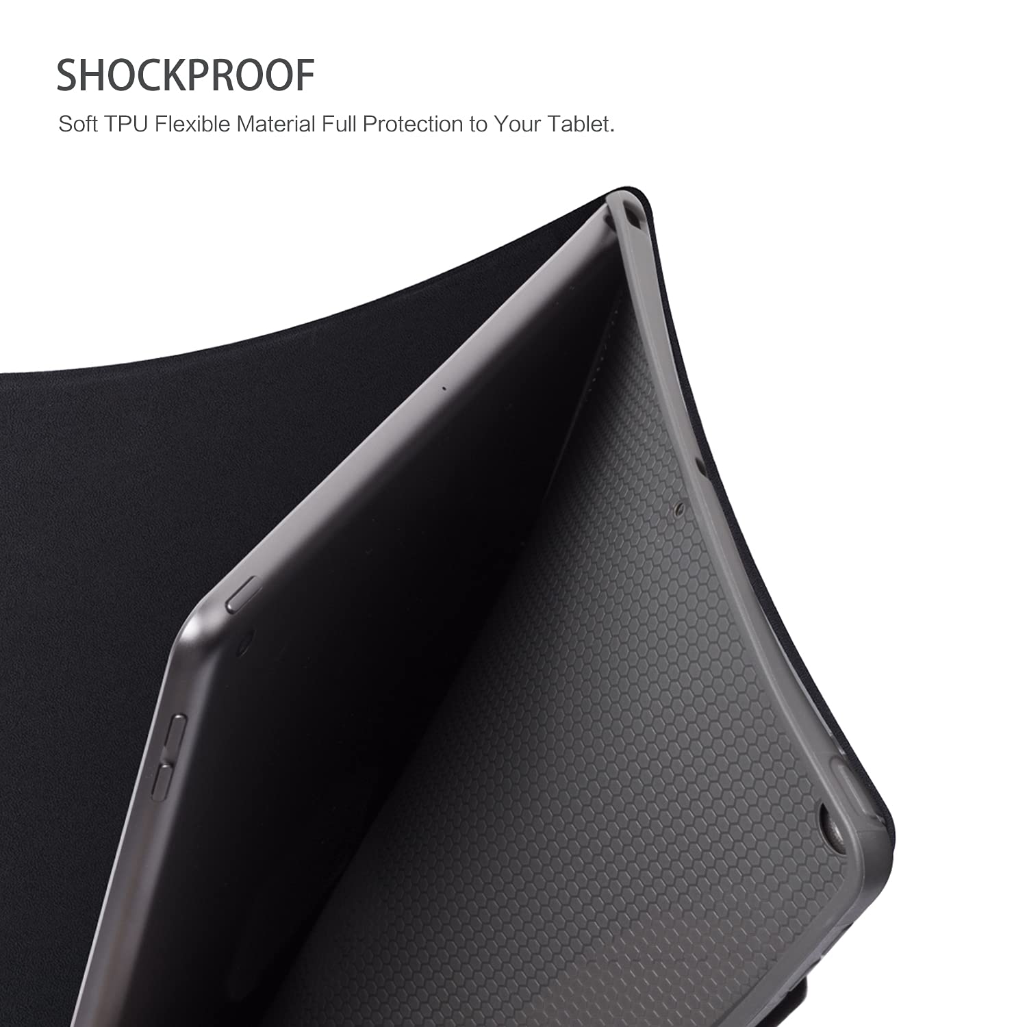 Case for iPad 9th Generation, Case for iPad 8th Generation, Case for iPad 7th Generation, for iPad Case 9th Generation 10.2 Inch Multi-Angle View Adjustable Stand Auto Wake/Sleep,Flower Hummingbird