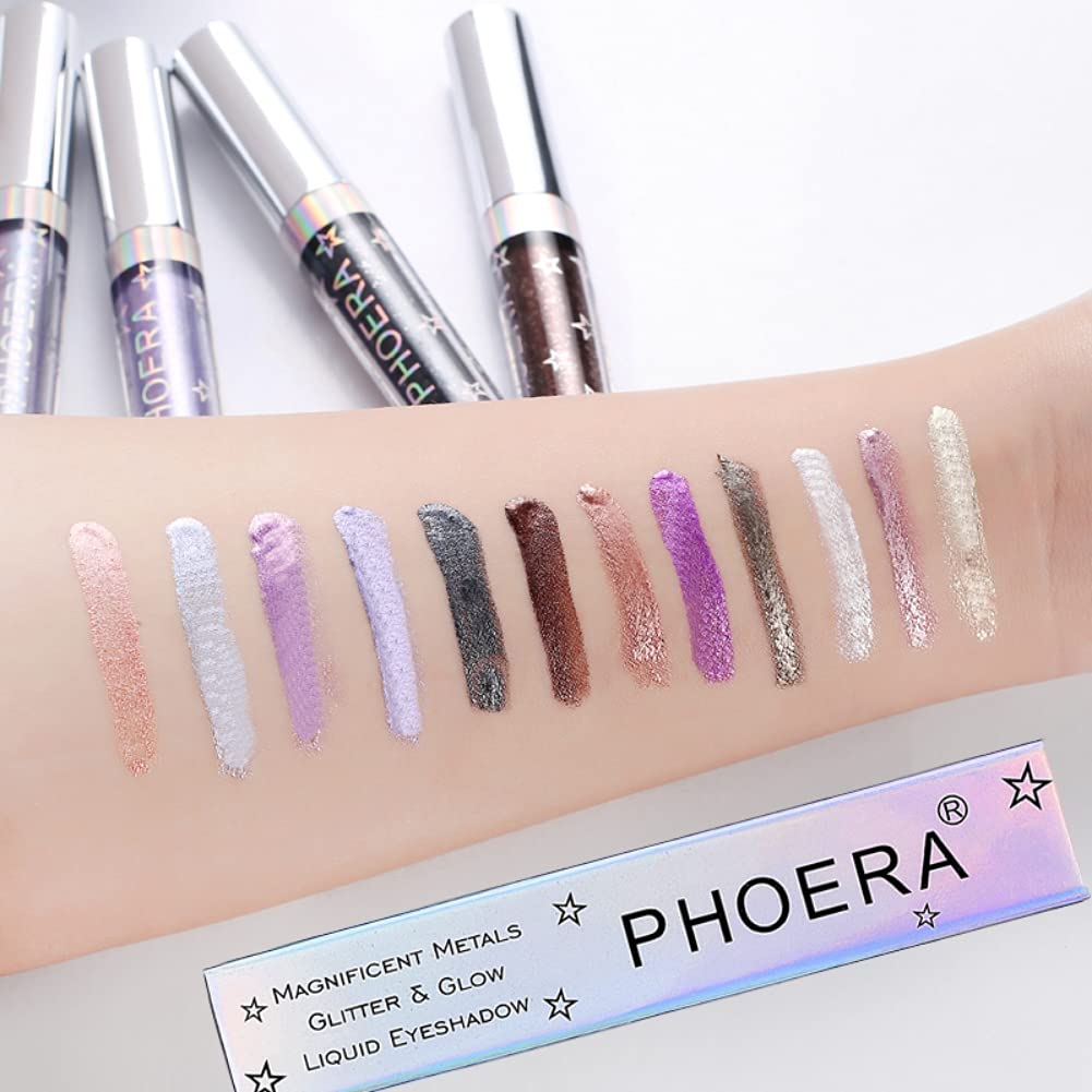 KDOWES Liquid Eyeshadow, Waterproof Glitter Shimmer Sparkle Eye Stick Easy To Wear Long Lasting Eyeliner Eye Pencil Makeup Cosmetics(A103)