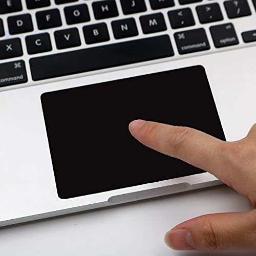 (2 Pcs) Ecomaholics Premium Trackpad Protector for Dell Inspiron 14 Plus 7420 Laptop - 14 inch, Black Touch pad Cover Anti Scratch Anti Fingerprint Matte, Laptop Accessories