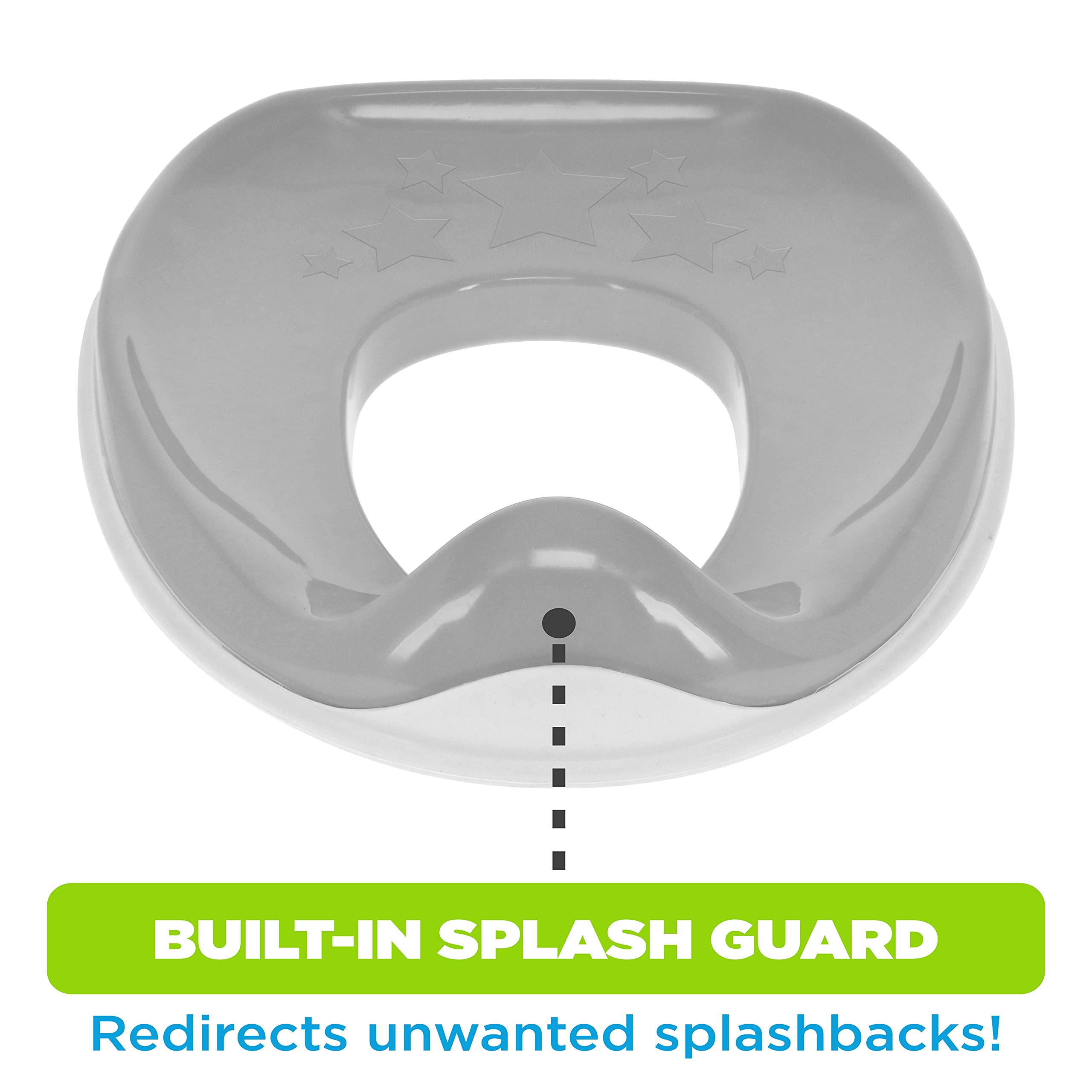 Ginsey Parent's Choice Safe & Secure Potty Seat Safestart PC,Gray