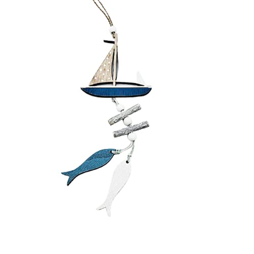 ANNAYA Marine Series Creative Hanging Ornament Crafts Small Fish Pendants Home Accessories Pendants
