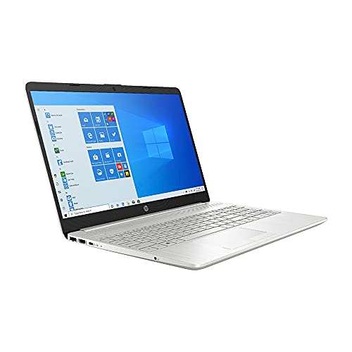 HP 2021 15.6" FHD IPS Laptop Computer, 11th Gen Intel Core i3-1115G4 (Beats i5-8265U), 16GB RAM, 512GB PCIe SSD, Intel UHD Graphics, HD Webcam, Fingerprint, Win 10S, Silver, 32GB USB Card